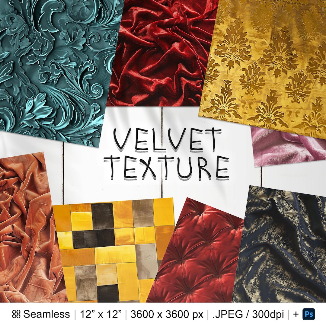 177 Velvet Seamless Pattern | Digital Seamless Pattern Velvet Fabric ...