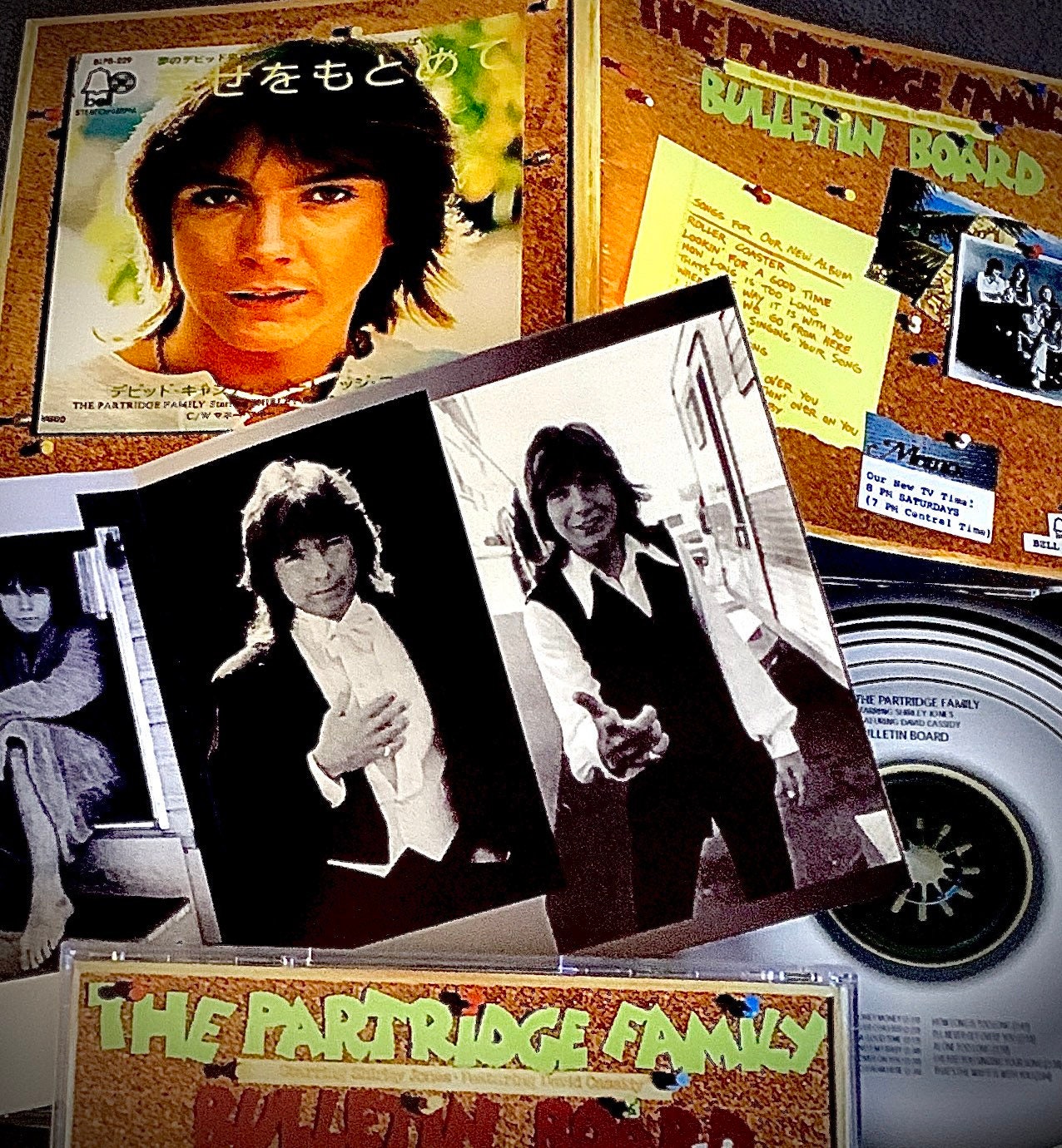 The Partridge Family “BULLETIN BOARD” CD New Promo David Cassidy Feat ...