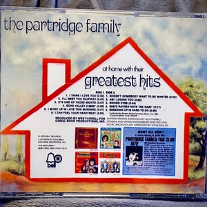 The Partridge Family “at Home With Their Greatest Hits” 1st Time on CD ...