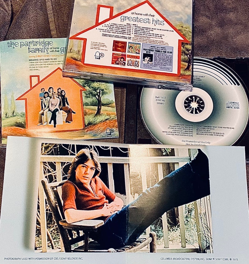 The Partridge Family Greatest Hits CD: David Cassidy, Remastered Promo ...