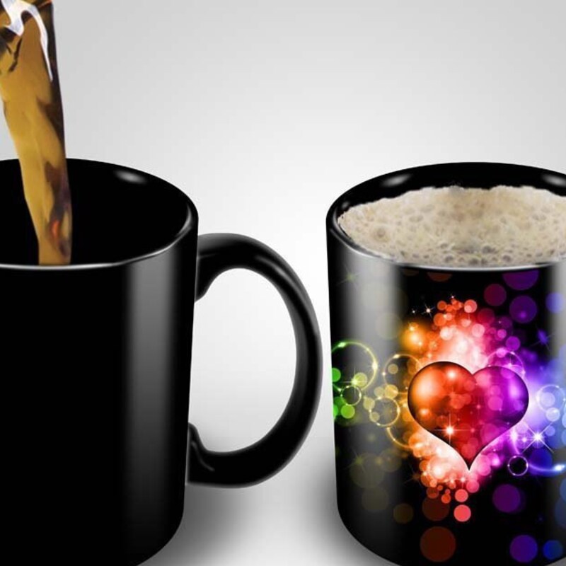 Heat Activated Coffee Mug - Etsy
