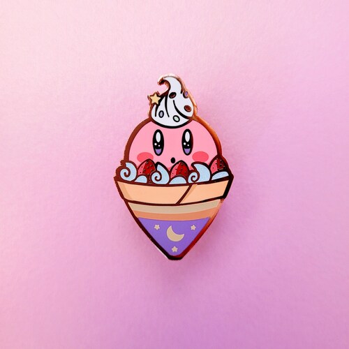 Rainbow Poyo Ice Cream Sundae Cup Hard Enamel Pin - Etsy