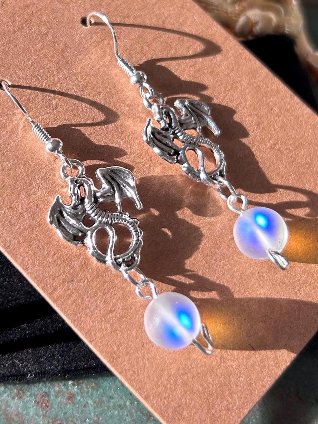 Arkenstone Smaug Earrings (interpretation) - Etsy