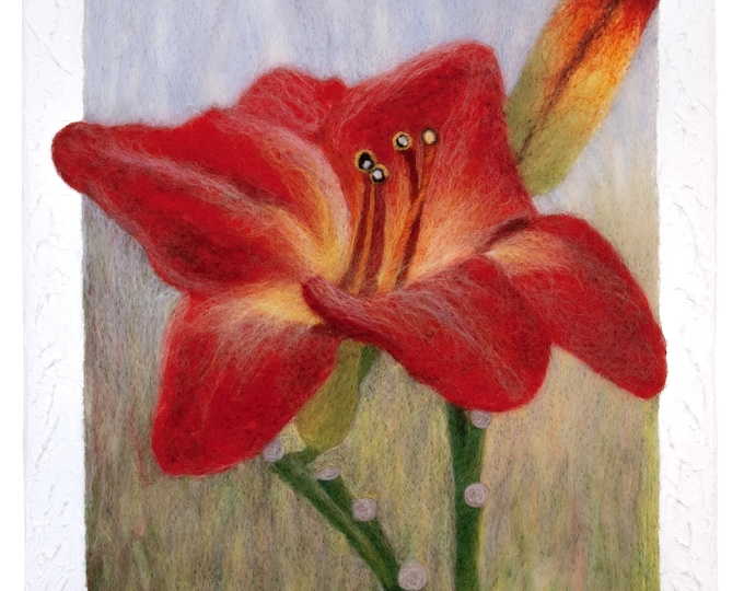 Art Wool Felted Painting Wall Hanging Decor Sale 25% Off - Etsy