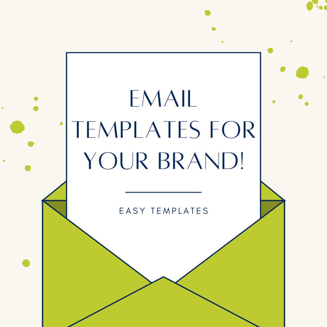 E-commerce Email Templates Easy Examples Most Used Emails - Etsy