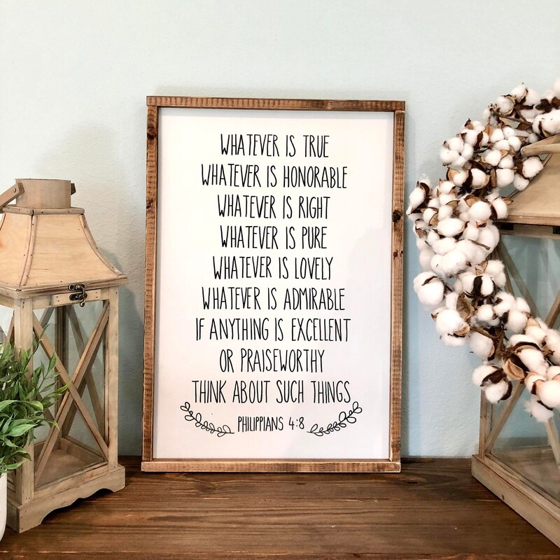 Whatever Sign - Etsy