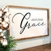 Amazing Grace Sign, Large Amazing Grace Sign, Amazing Grace, Farmhouse ...