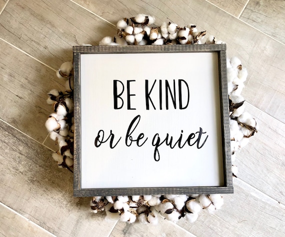 Be Quiet Sign For Kids