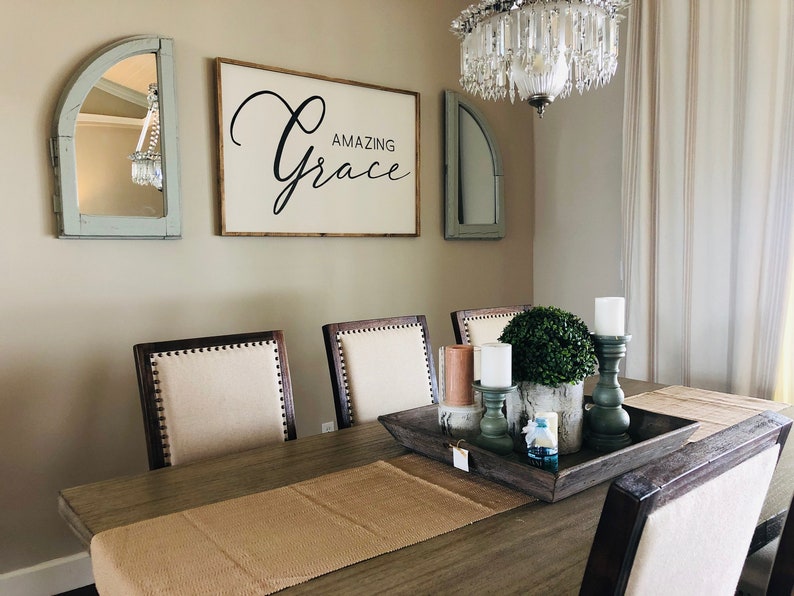 Amazing Grace Sign Large Amazing Grace Sign Amazing Grace | Etsy