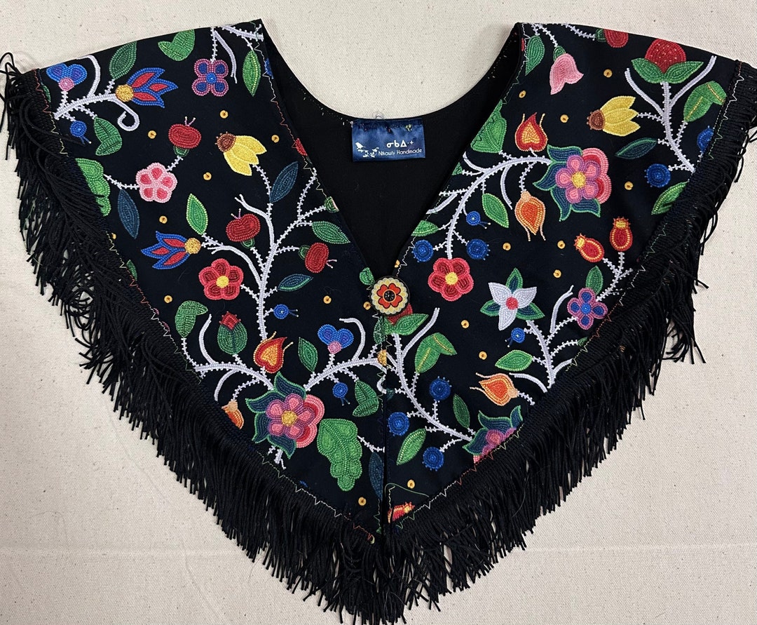 Fancy Metis Fringe Shawl - Etsy Canada