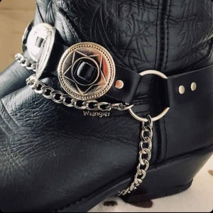 Western Concho Boot Straps - Etsy