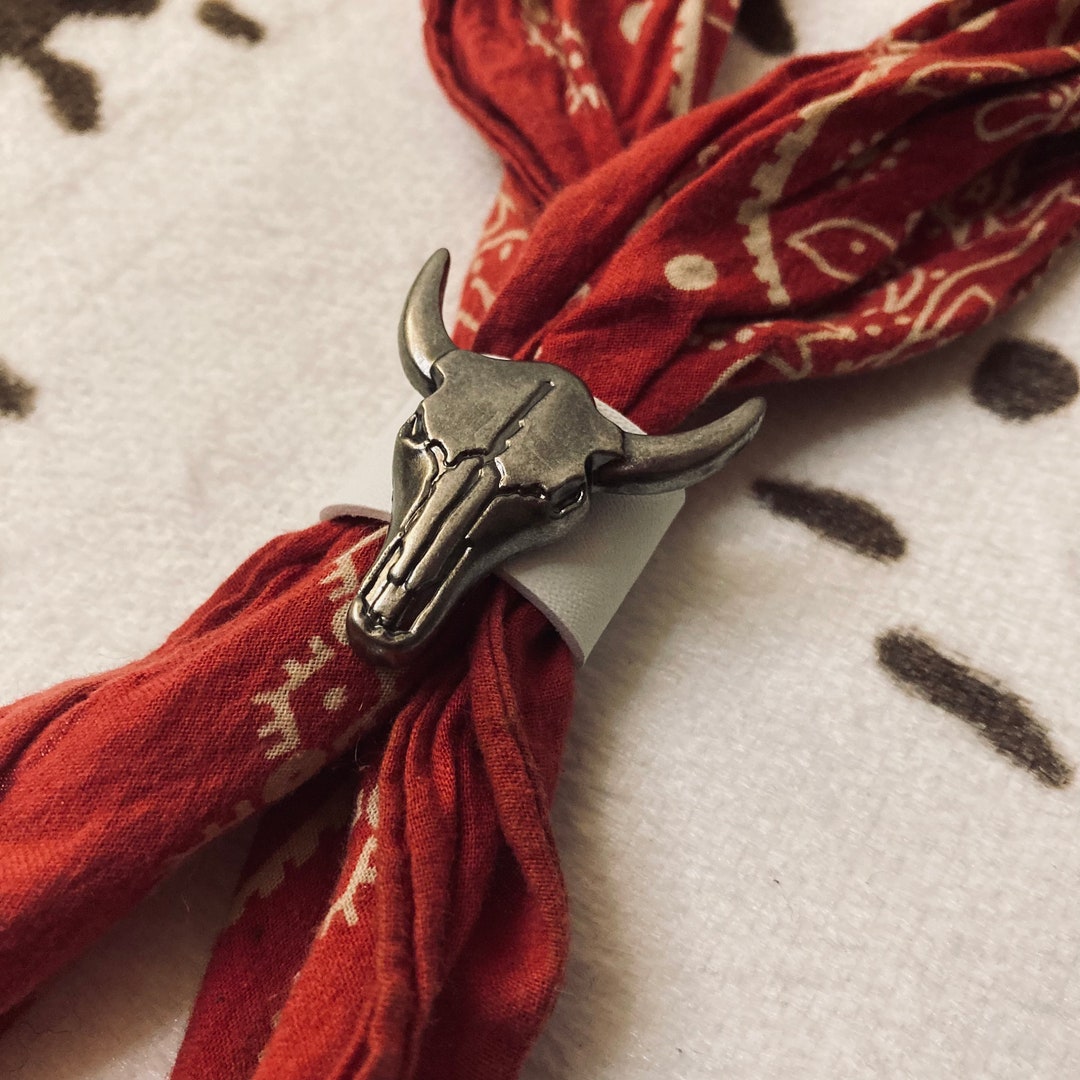 Buffalo Skull Rag Slide - Etsy