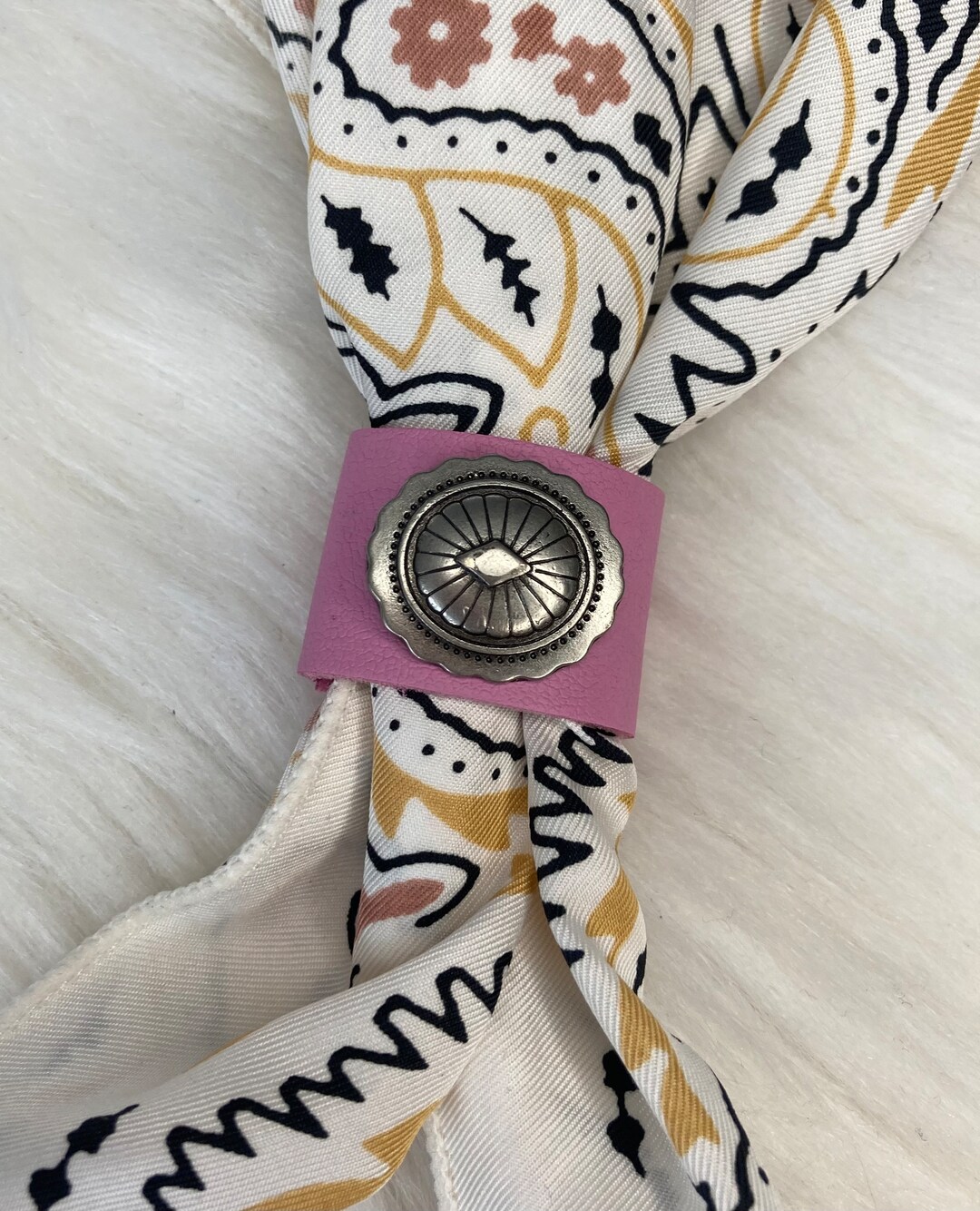 Pink Concho Rag Slide - Etsy