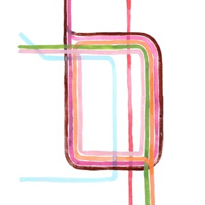 Chicago Loop Art, Chicago Loop Poster, Chicago Art Print, Chicago Map ...