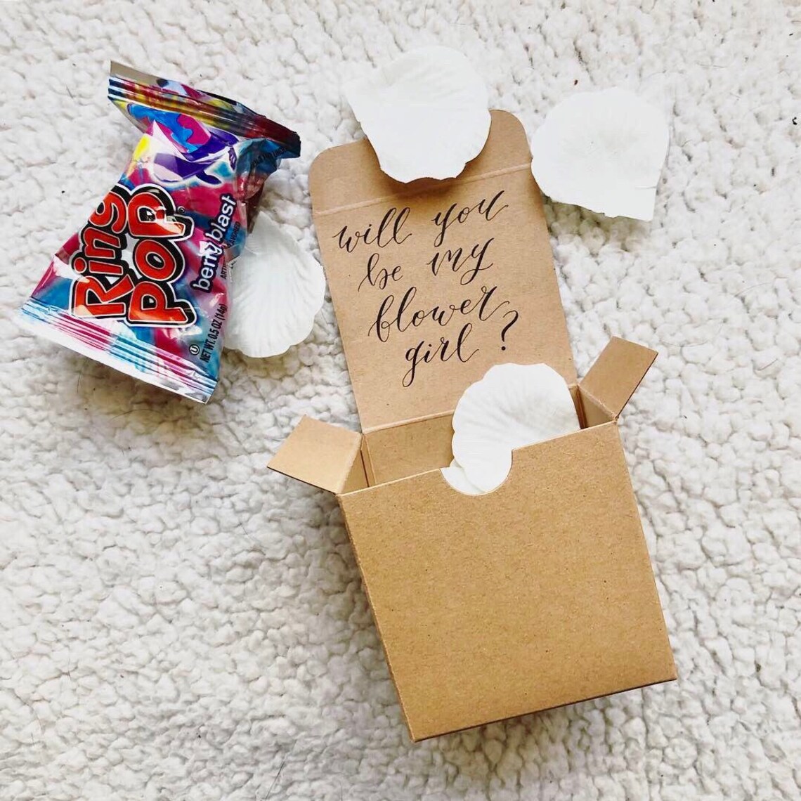 Flower Girl Proposal Ring Bearer Proposal Will You Be My - Etsy