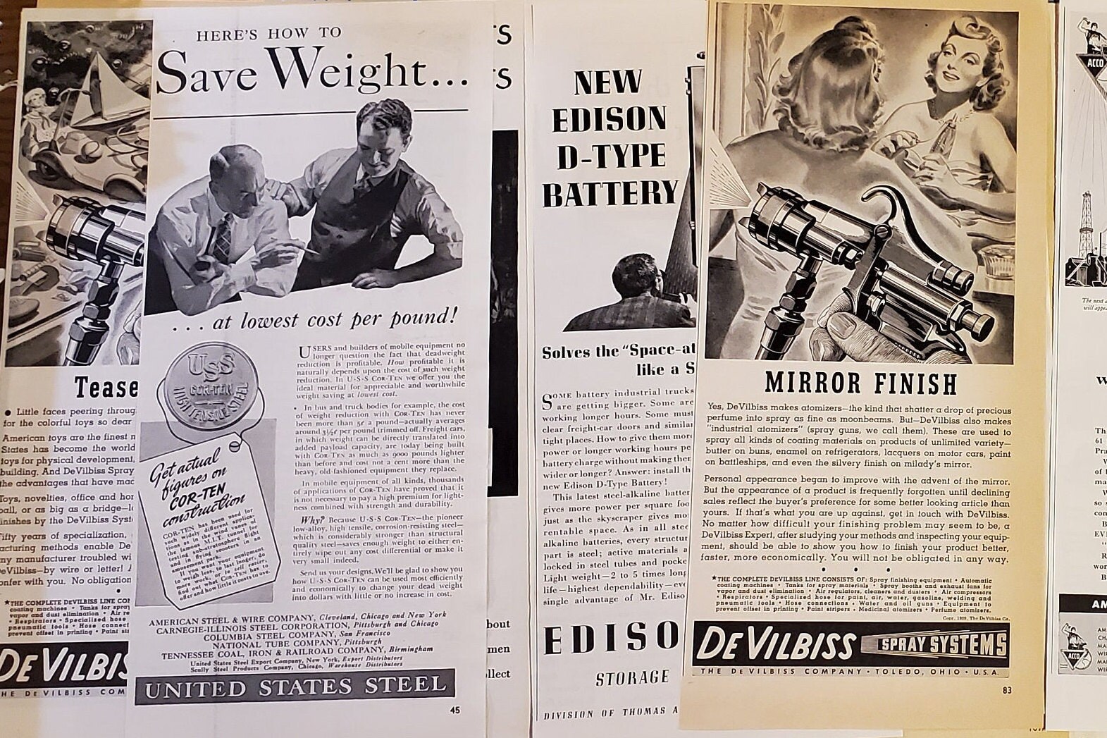 1939 Industrial + Manufacturing Ads Ads Ephemera, Junk Journal, Design ...