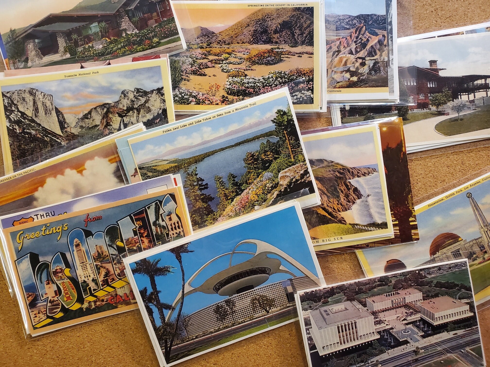Vintage Postcard Images of California and the West for Junk Journal ...