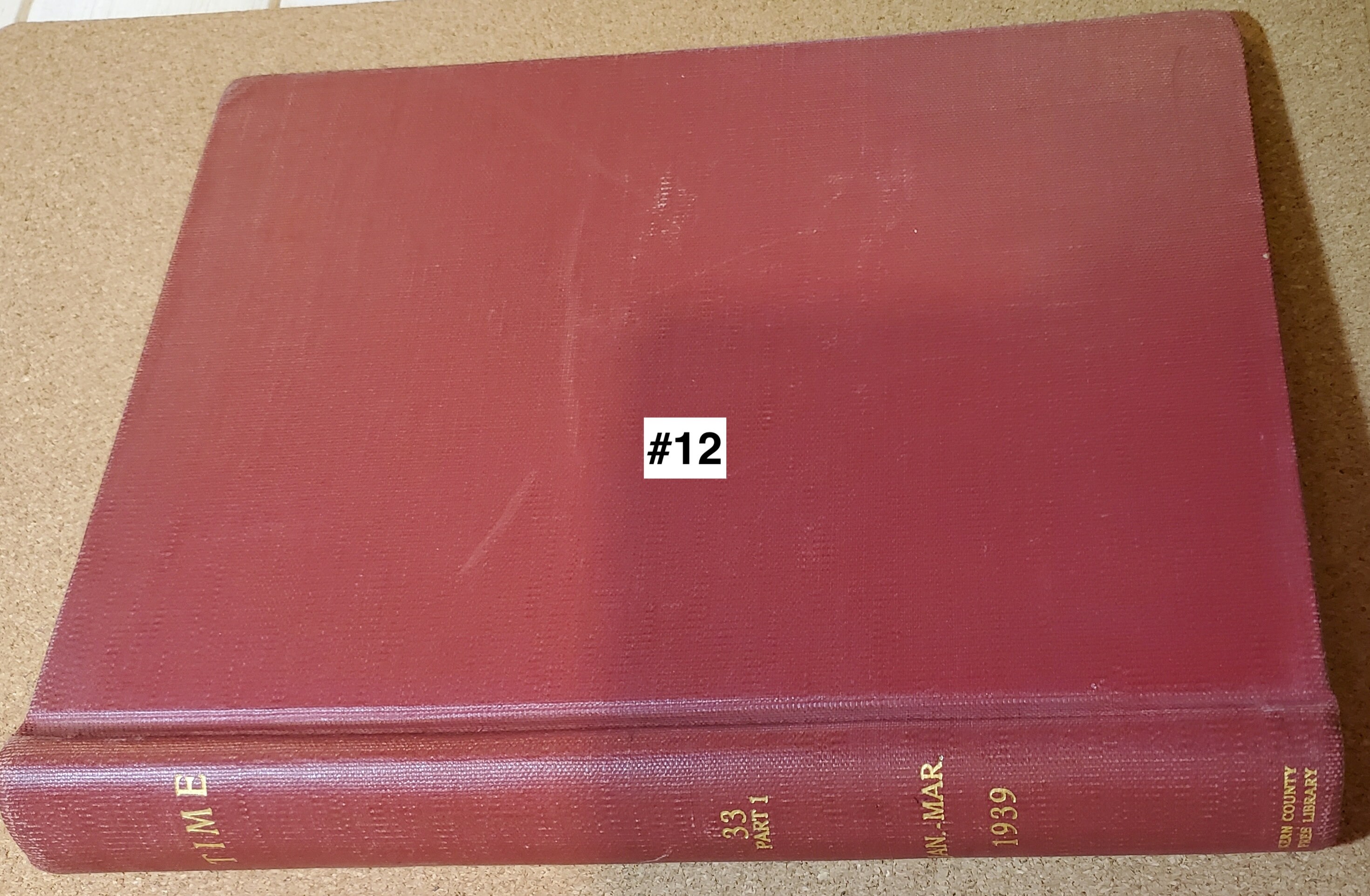 Vintage Time Magazine Book Covers Binder Size Customized | Etsy