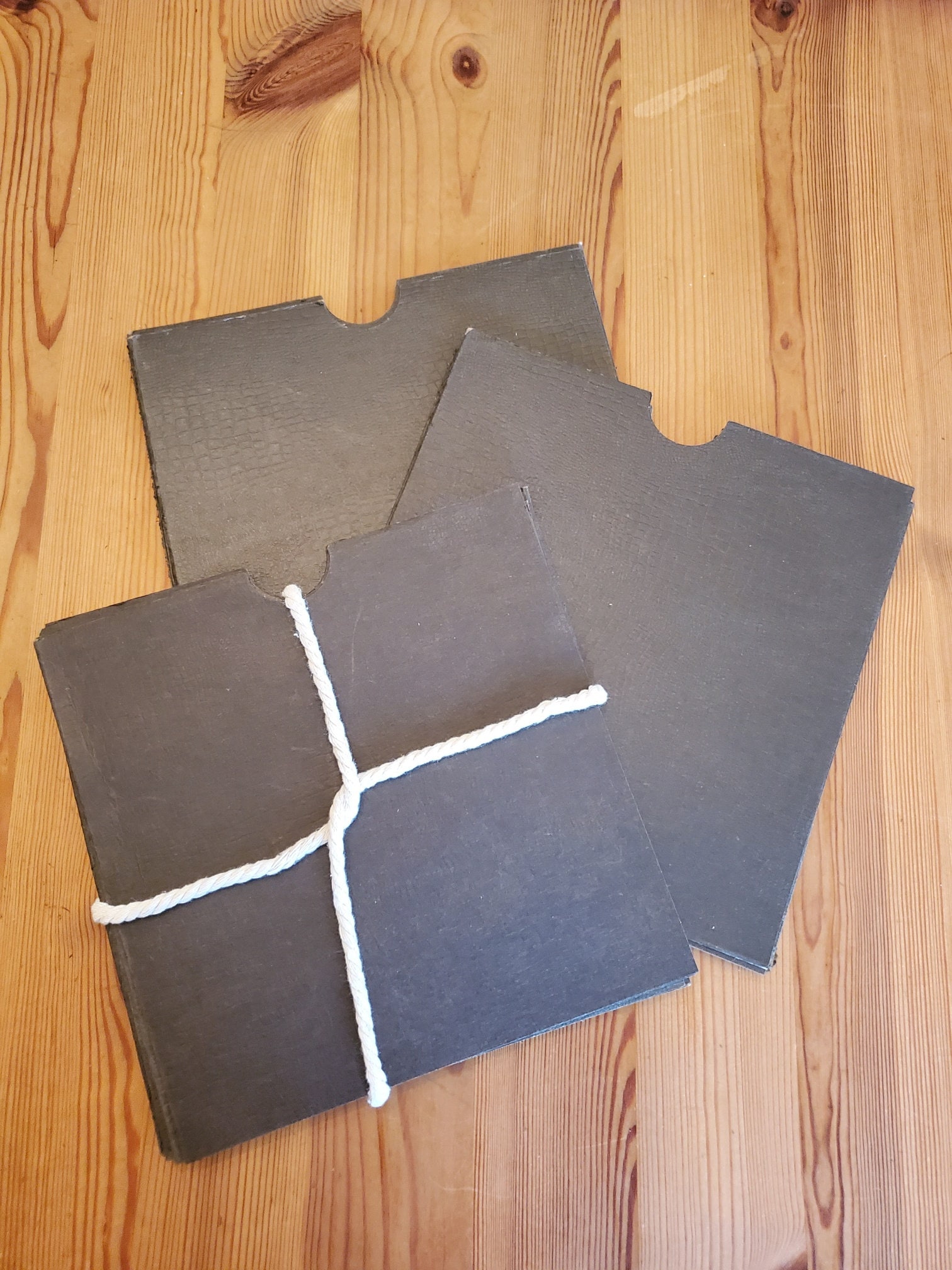 Repurposed Faux Croc Skin Cardboard for Crafts, Art Mounting, Creative ...