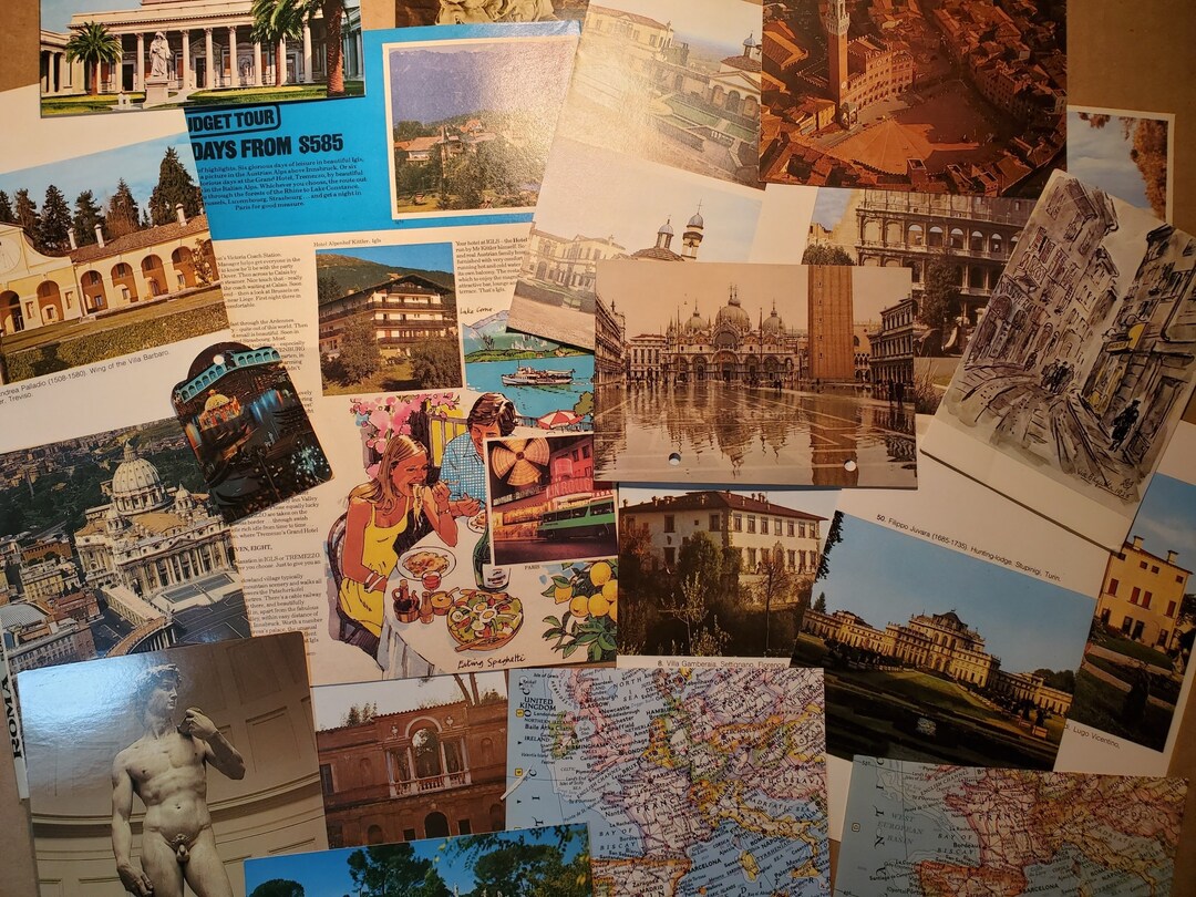 Vintage ITALY Travel Ephemera Unique Craft Packets 1960s-80s - Etsy