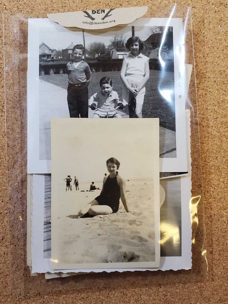 1900s -1960s Vintage Photo Snapshot Packet for Junk Journal, Scrapbook ...