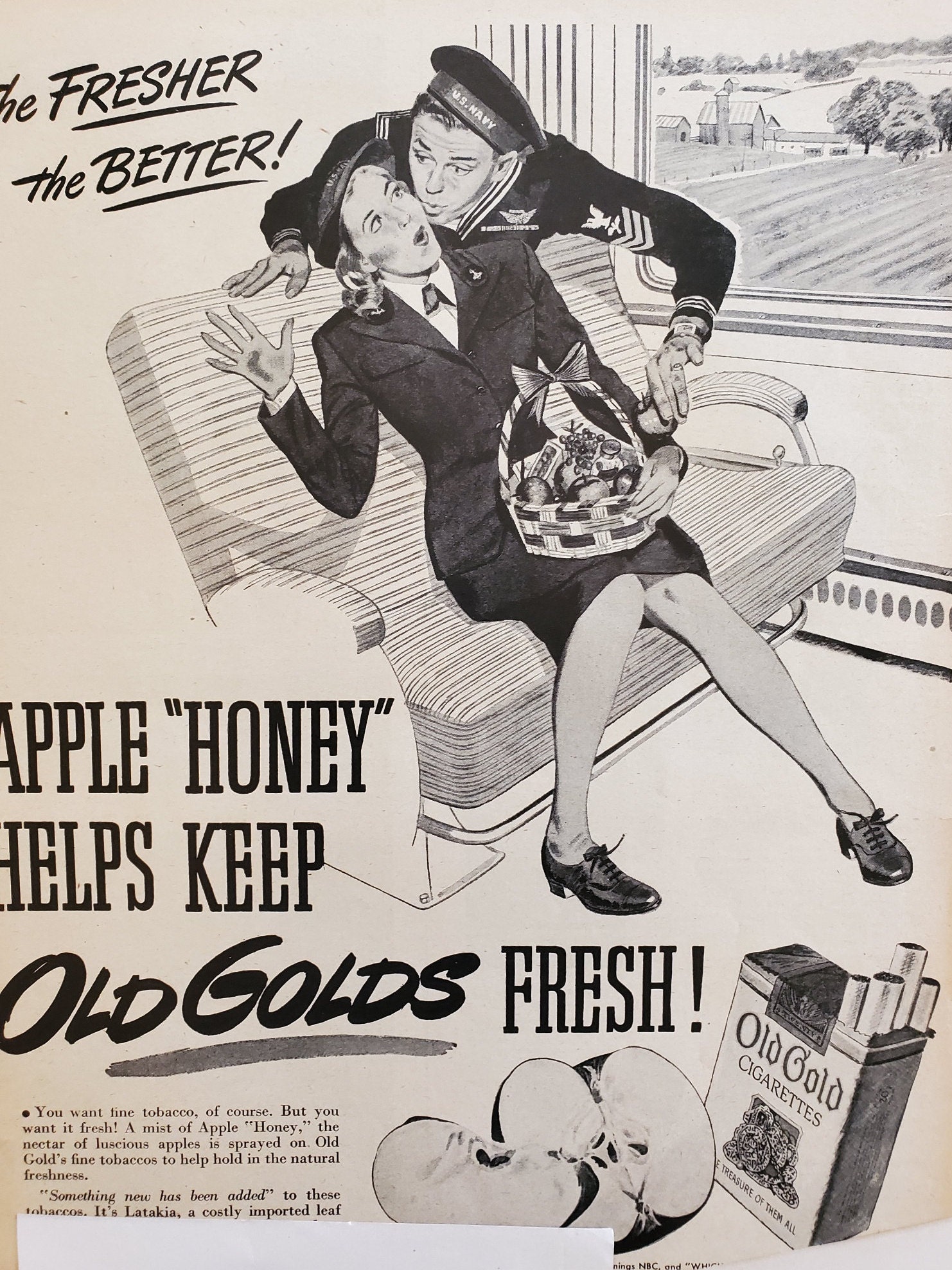1940's (WWII Era) Tobacco Advertisements - Junk Journal, Ephemera ...