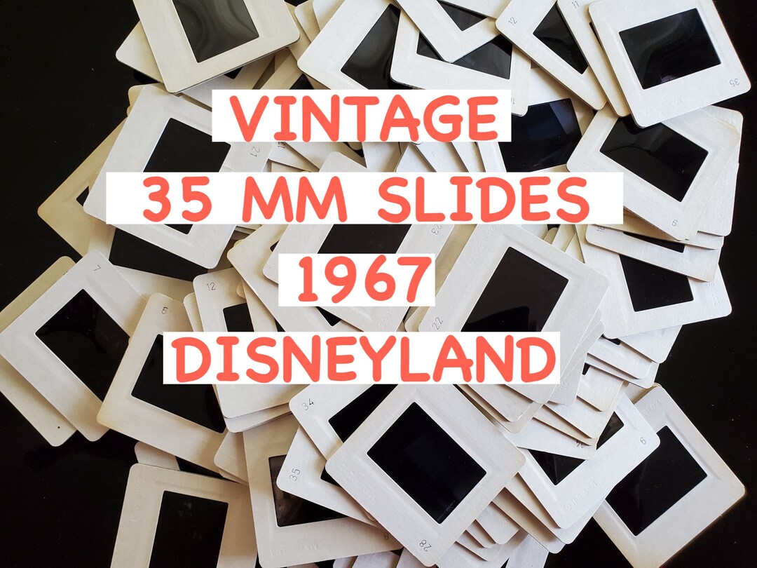 VINTAGE 35MM Original Color Slides 1967- Curated Set of 37 Slides ...