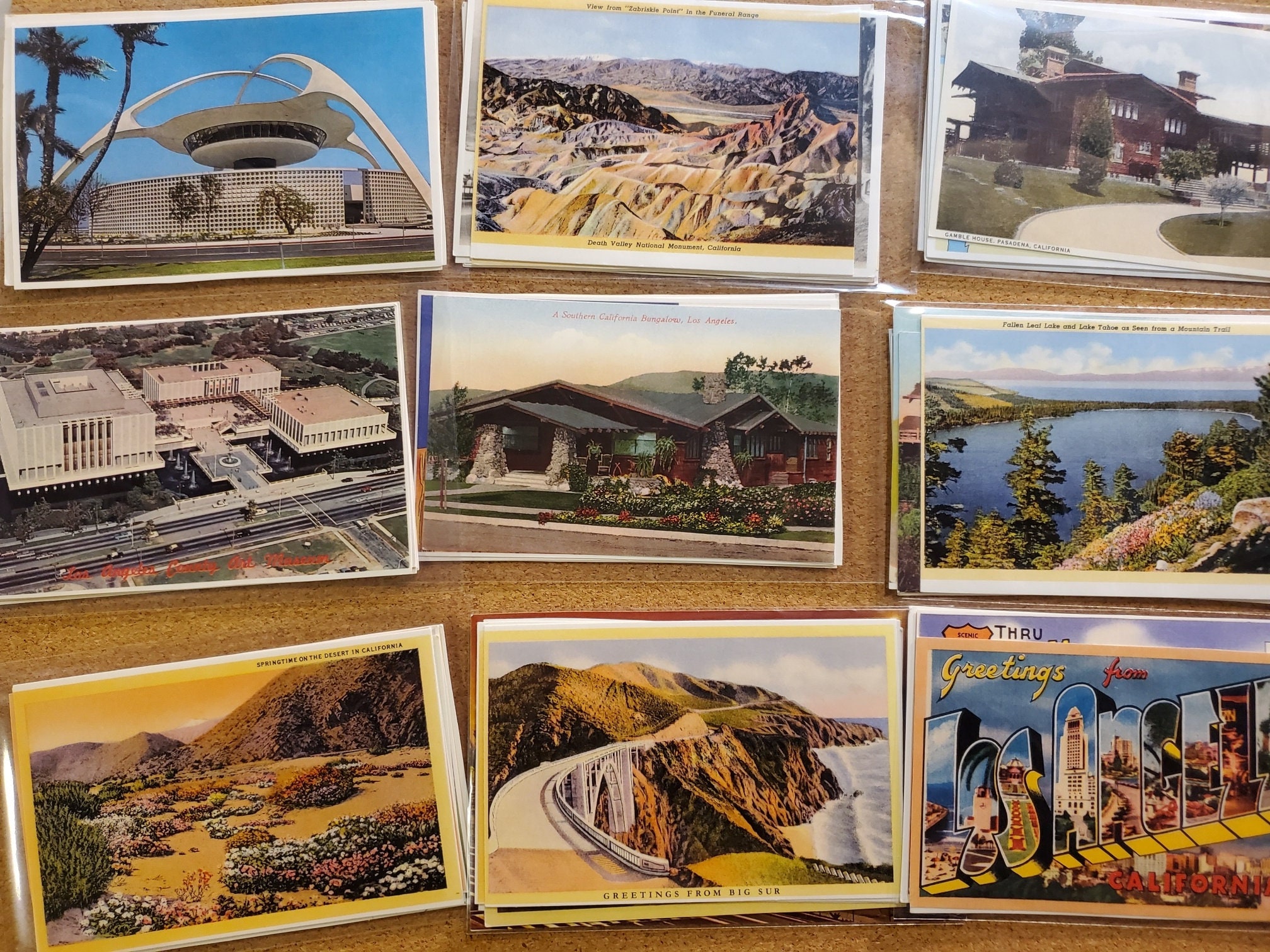 Vintage Postcard Images of California and the West for Junk Journal ...