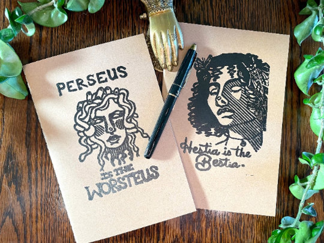 Greek Mythology Notebooks | Lined and Unlined - Etsy