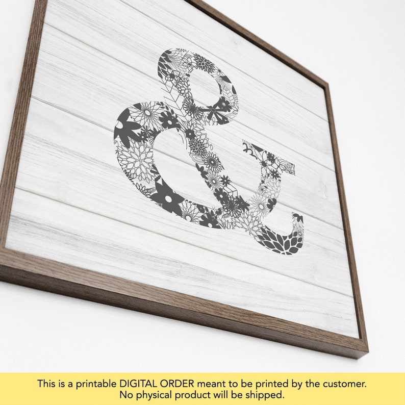 Initial Wall Decor Initial Sign Letters for Wall Decor - Etsy