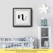 Letter N Wall Decor Letter N Print Printable Letter N - Etsy