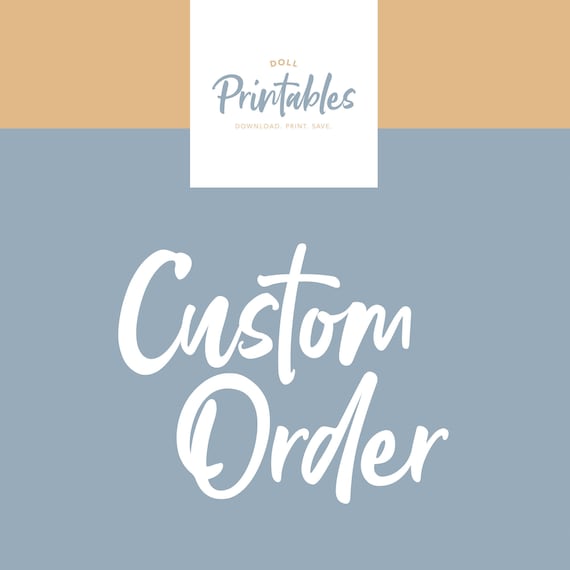 Dolldesignstudio Custom Order Request | Etsy