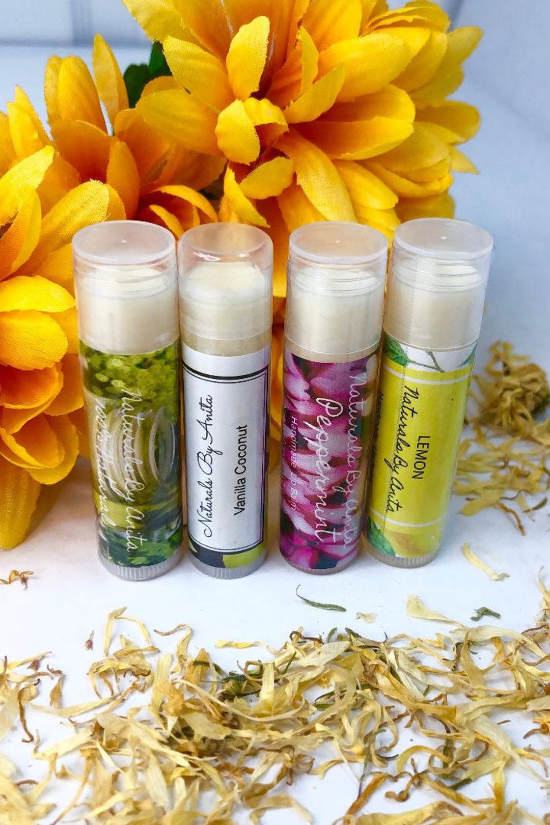Lip Butter Best Sellers Variety Pack, Vegan Lip Butters Natural Lip ...