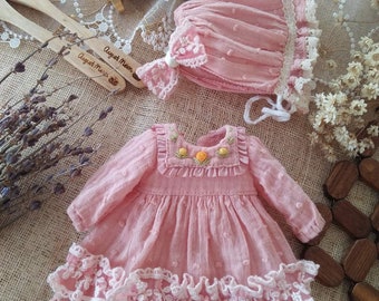 Blythe Two Piece Set, Blythe Vintage Dress, Blythe White Dress, Neo ...