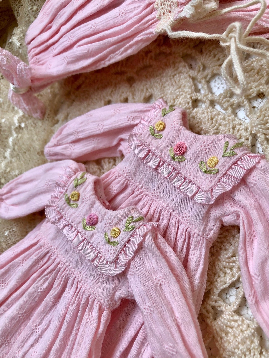 Blythe Two Piece Set, Blythe Vintage Dress, Blythe Pink Dress, Neo ...