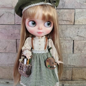 Blythe Outfit, Handmade, Blythe Dress, Blythe Two Piece Set, Blythe ...