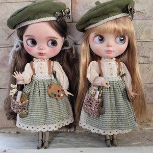 Blythe Outfit, Handmade, Blythe Dress, Blythe Two Piece Set, Blythe ...