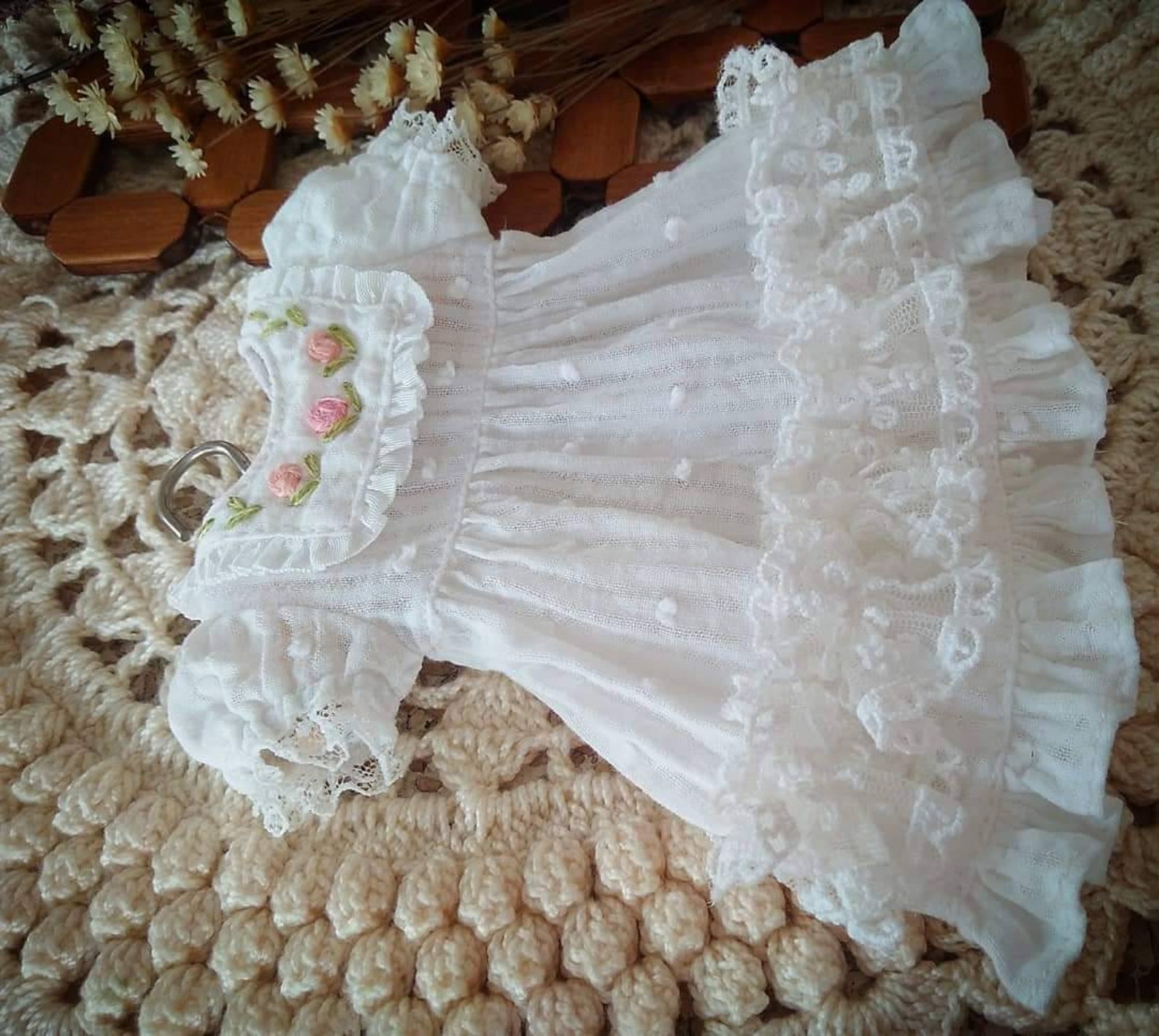 Blythe Two Piece Set, Blythe Vintage Dress, Blythe White Dress, Neo ...