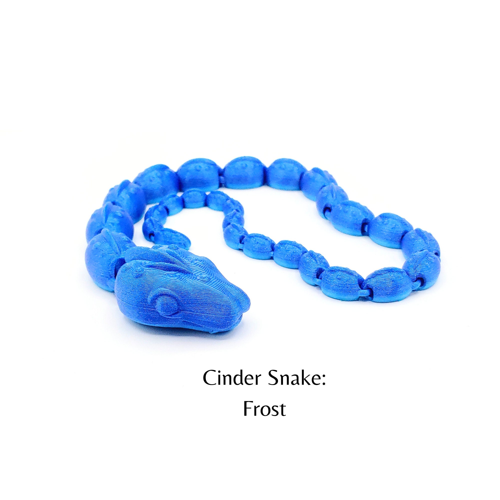 Cinder Snake Flexi Articulated Fidget Stim Sensory ASMR Animal - Etsy