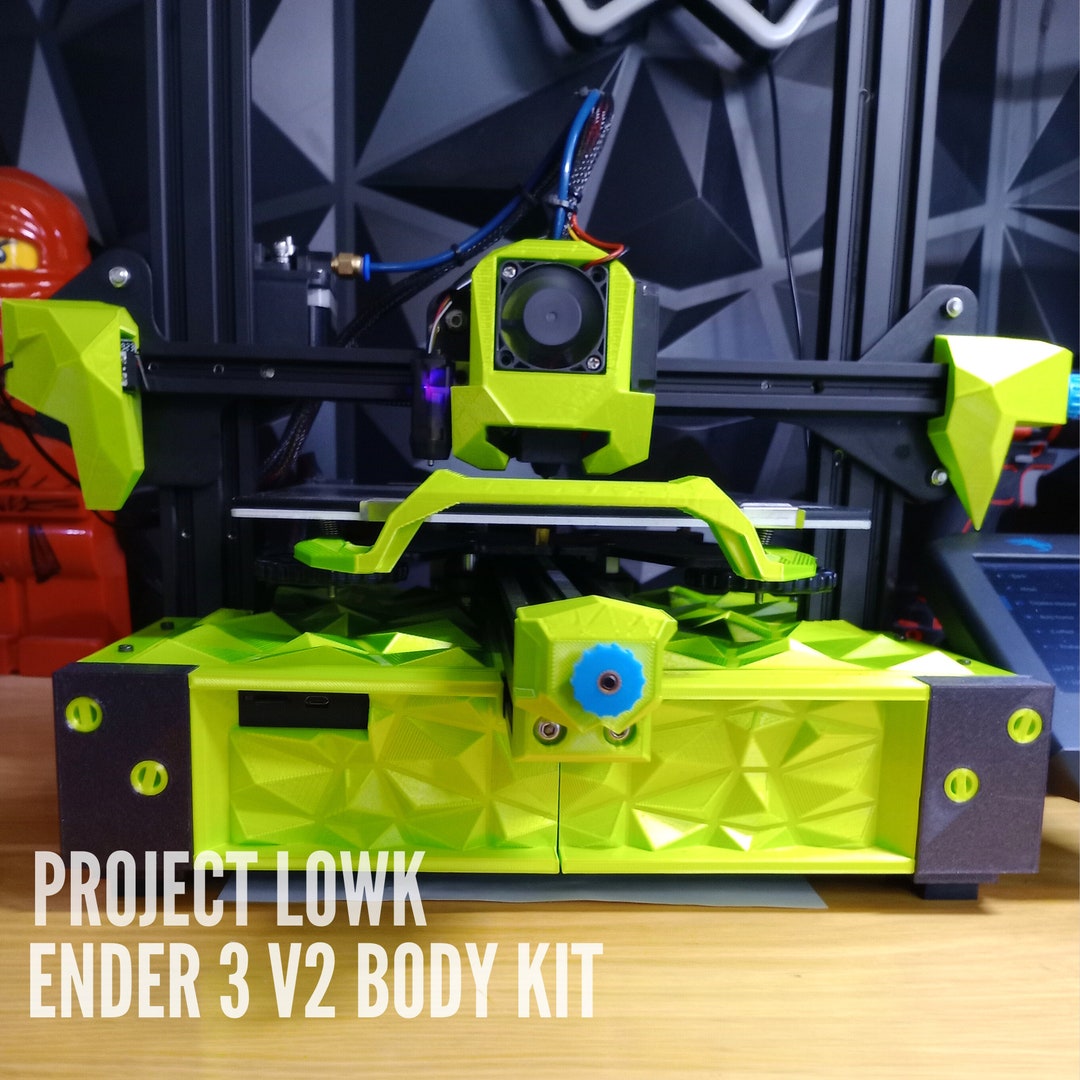 Ender 3 V2 Body Kit | Lowk Body Kit | Ender 3 V2 Upgrades | Ender 3 V2 ...