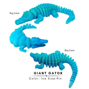 Giant Gator Flexi Articulated Alligator Desk Toys Gifts - Etsy