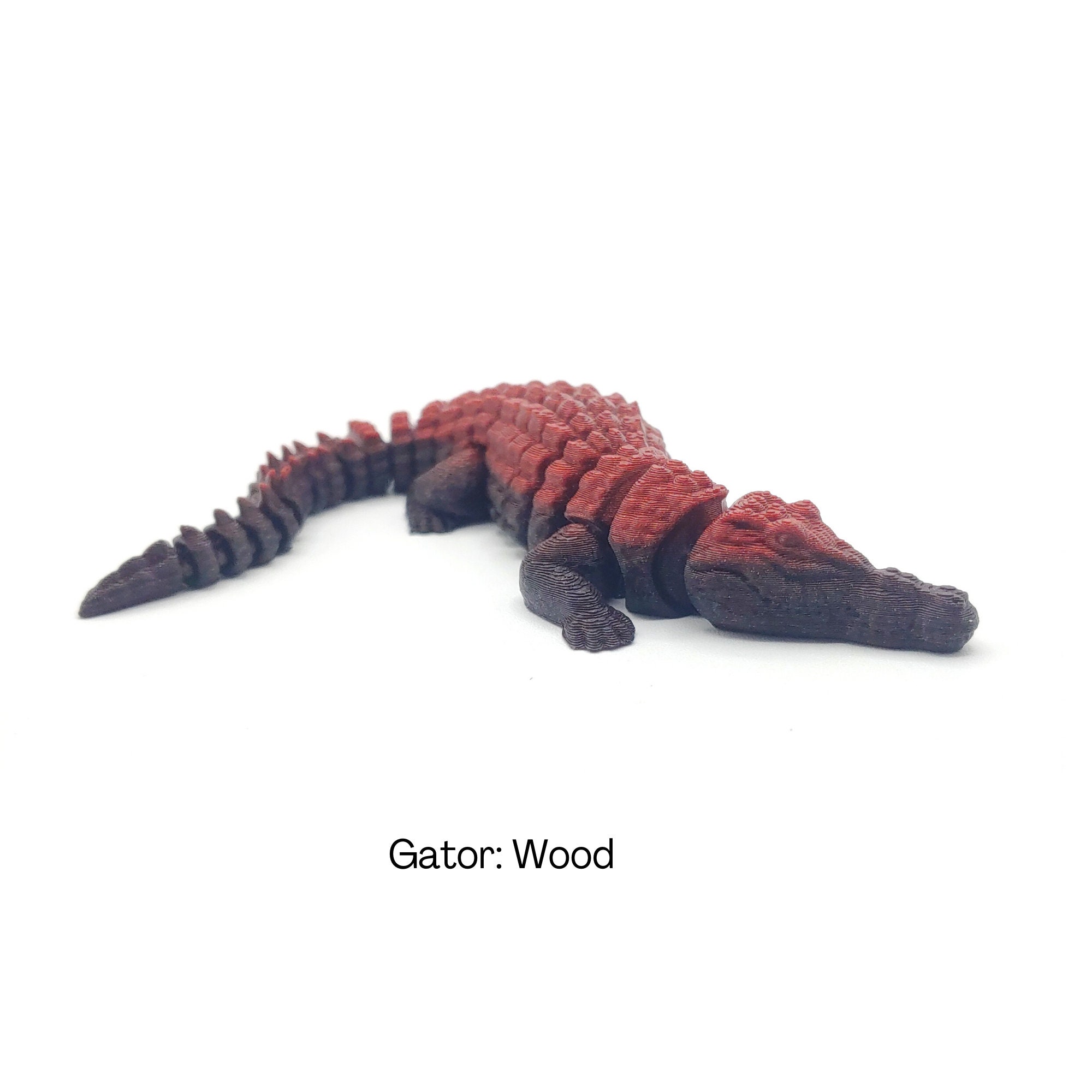 Alligator Flexi Articulated Fidget Animal Desk Toys | Etsy