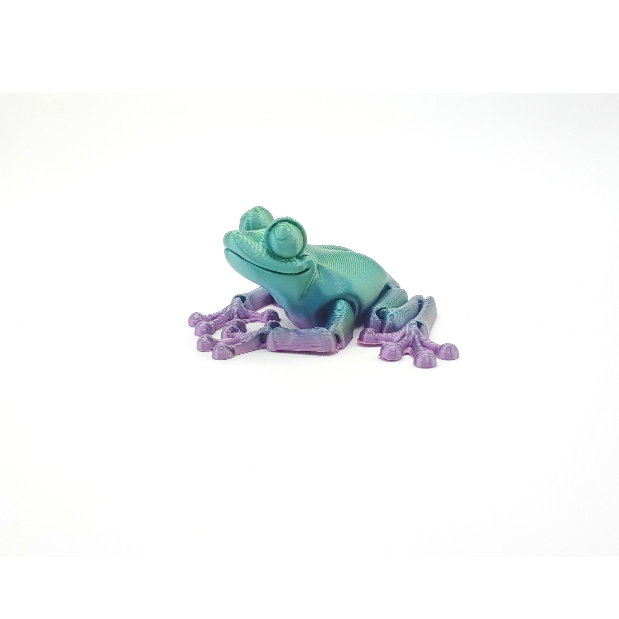 Frog Flexi/articulated Sensory Stim ASMR Animal Desk Figures Fidget ...