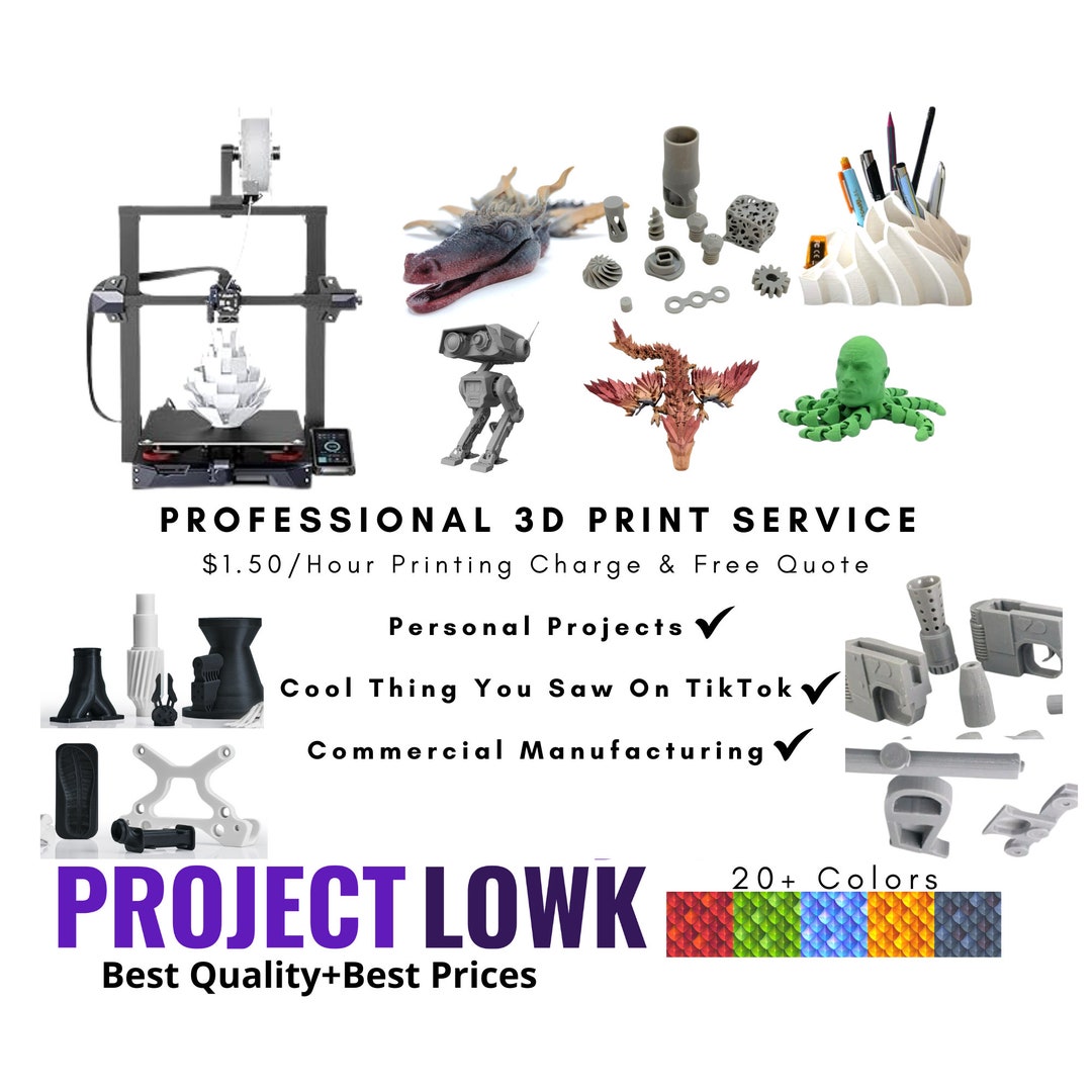 3D Print Service | 3D Prints | 3D Print Service for Commercial Use | 3D ...