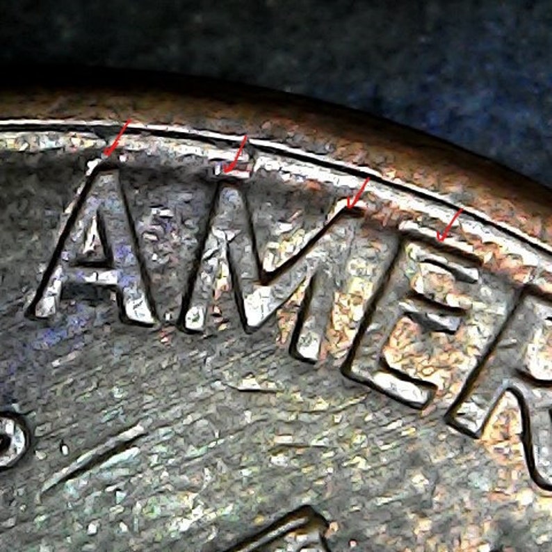 1990 Wide AM Doubled Observe and Reverse, FG G/G/G - Etsy