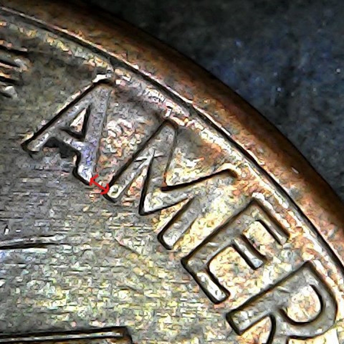 1990 Wide AM Doubled Observe and Reverse, FG G/G/G - Etsy