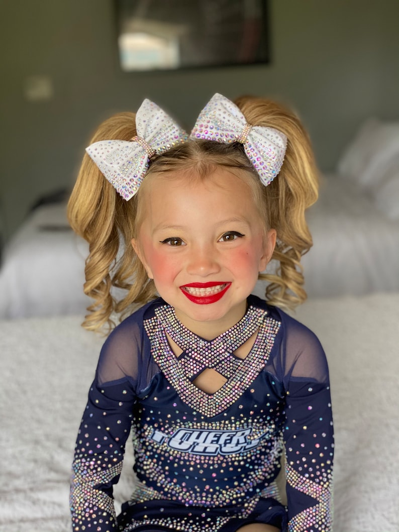 Crownthat cheer Ponytails for Your Cheer Princess Dont Let - Etsy