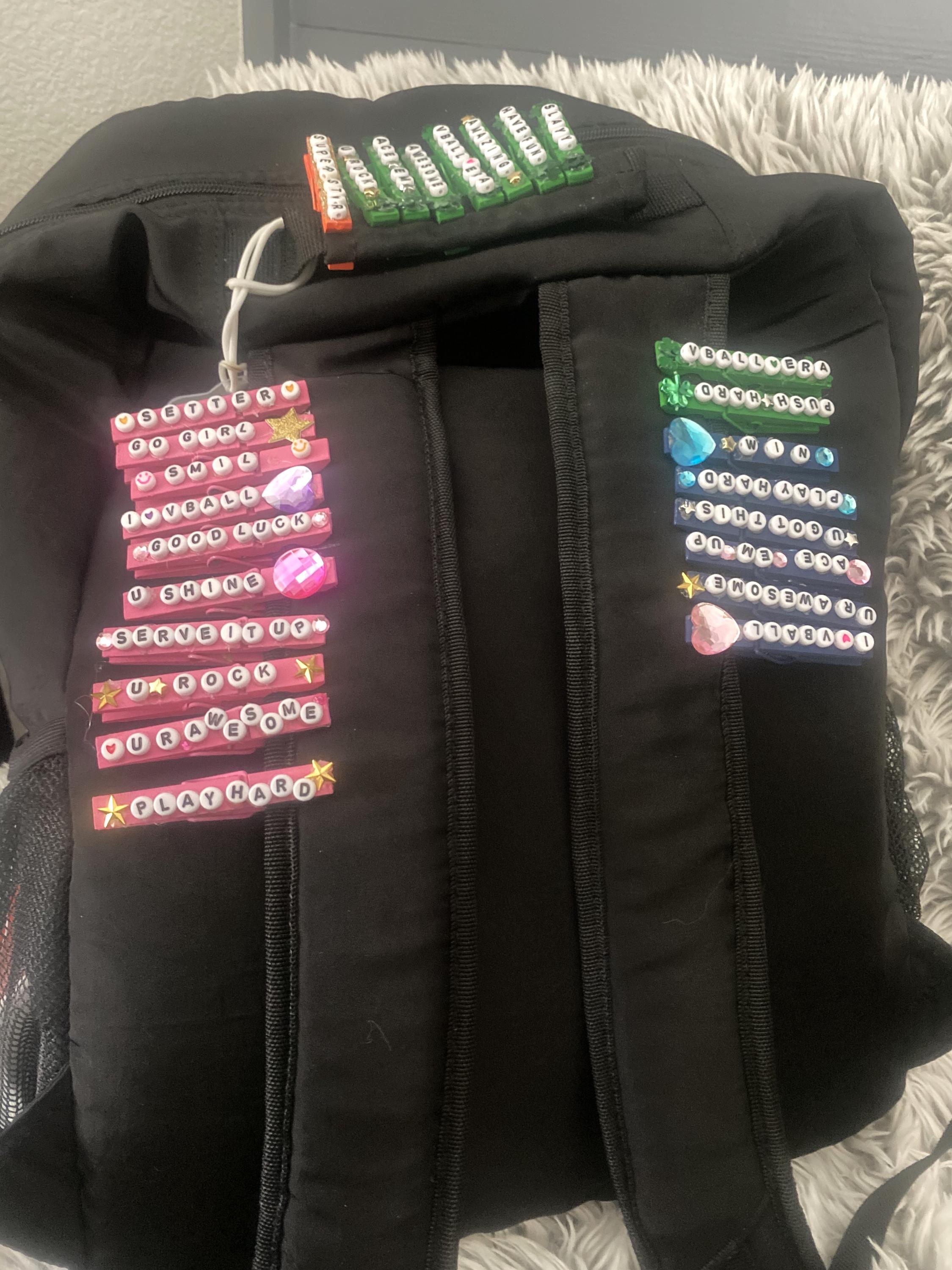 Hand-painted Sports Cheer Clip Pins: Motivational Team Spirit Pins - Etsy