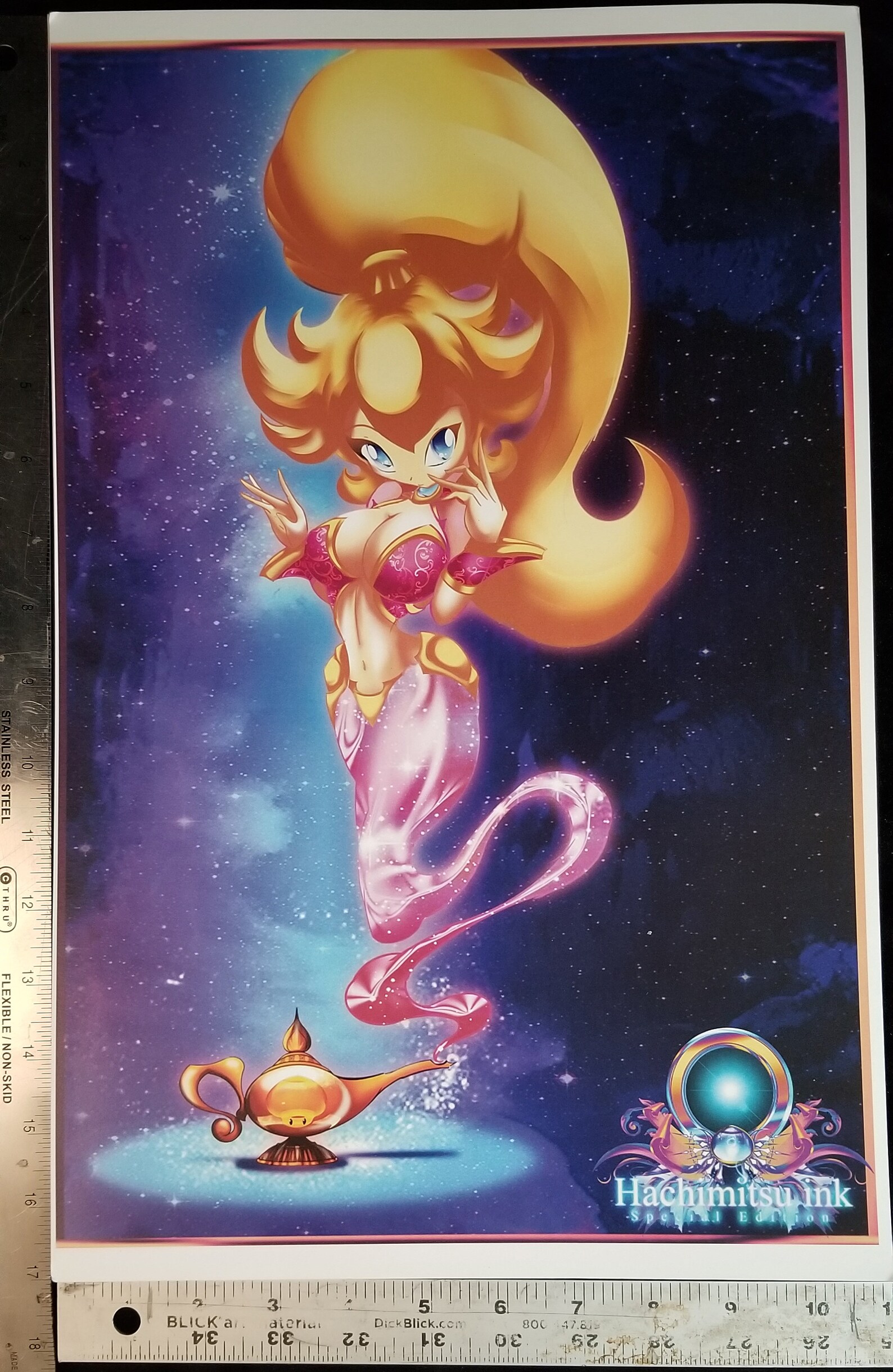 Princess Peach Princess Genie Magical Poster - Etsy