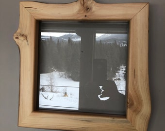 Live Edge Wood Picture Frame rustic Frame Home Decor 5x7 - Etsy